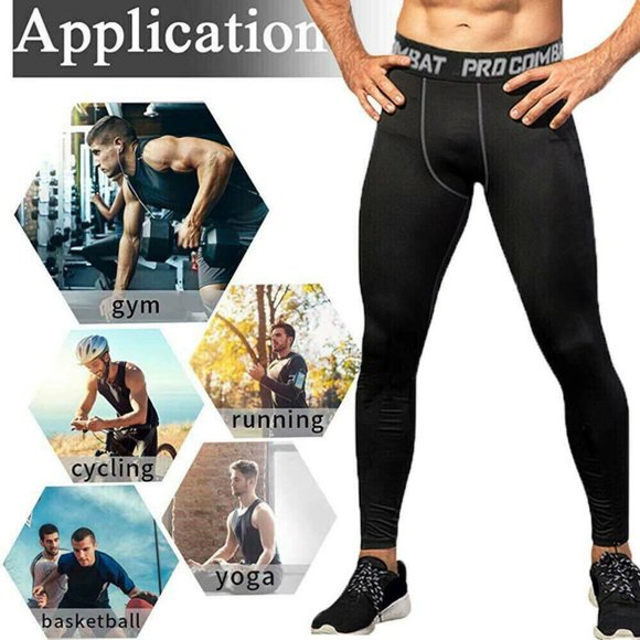 MM Electronicles | Pants | Compression Pants Men Base Layer Sports ...